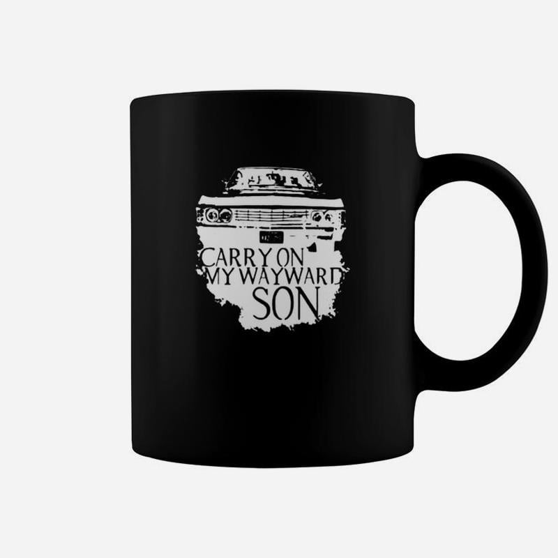 Carry On My Wayward Son Car T Shirt Coffee Mug - Walmart.com
