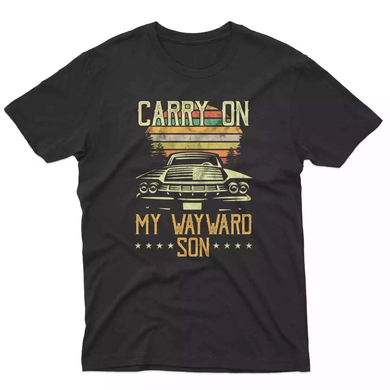 Carry On My Wayward Son Comedy Funny Shirt, Vintage Movie Unisex T ...