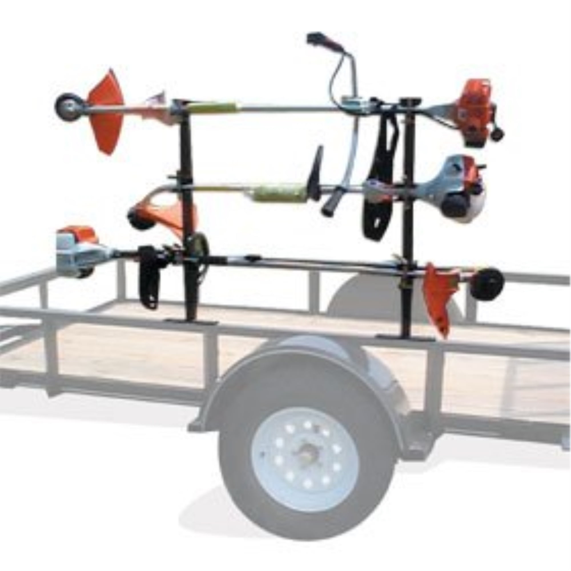 Carry-On Trailer Utility Trailer Weedeater Rack, Holds 3 Trimmers, 24.8 ...