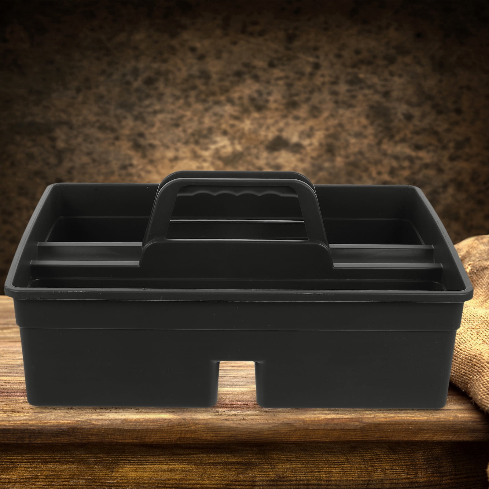 SEWCHICS Compact Design Plastic Cleaning Supplies Holder Rectangular ...