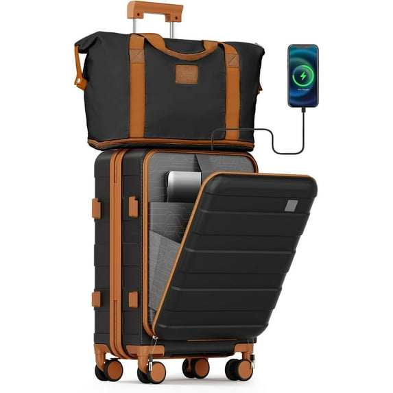 Carry on Luggage Airline Approved with TSA Lock, Hard Shell 20 Inch ...