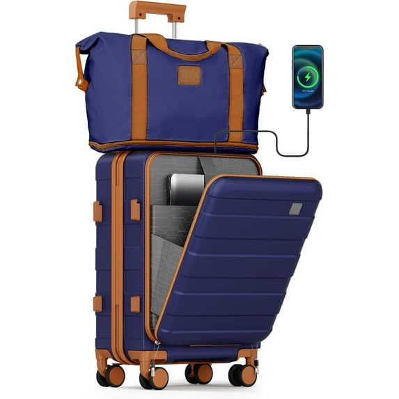 Carry on Luggage Airline Approved with TSA Lock, Hard Shell 20 Inch ...