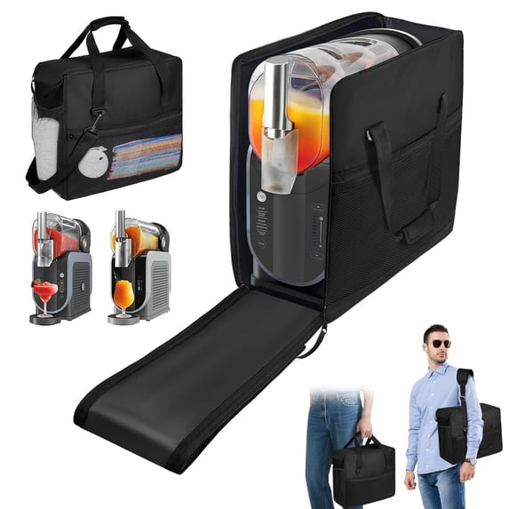 Carrying Bag Fit for Ninja Slushie Machine FS301 & FS300, Side-Opening ...