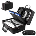 Carrying Case Compatible with PS5 SLIM 2023, Hard Shell Travel Case Protective Bag for Play ...