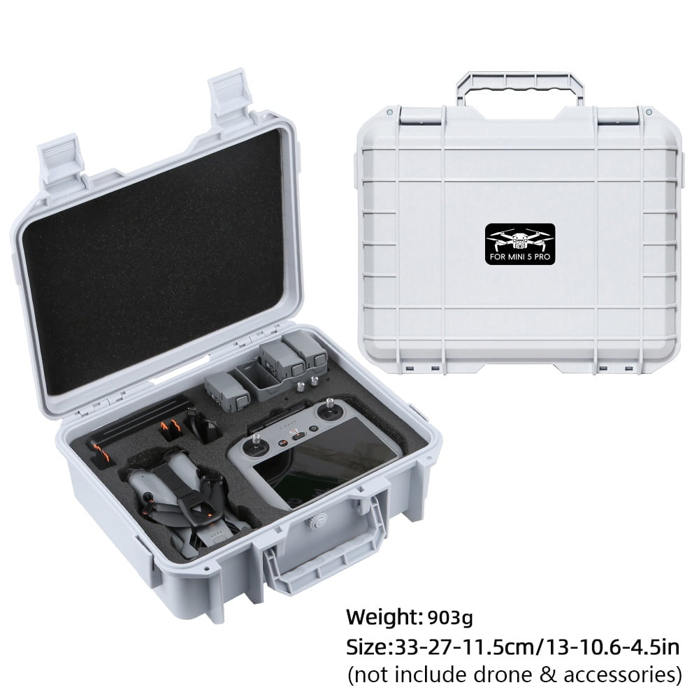 Carrying Case for DJI Mini 5 Pro,Hard Shell Storage Box with Shock ...