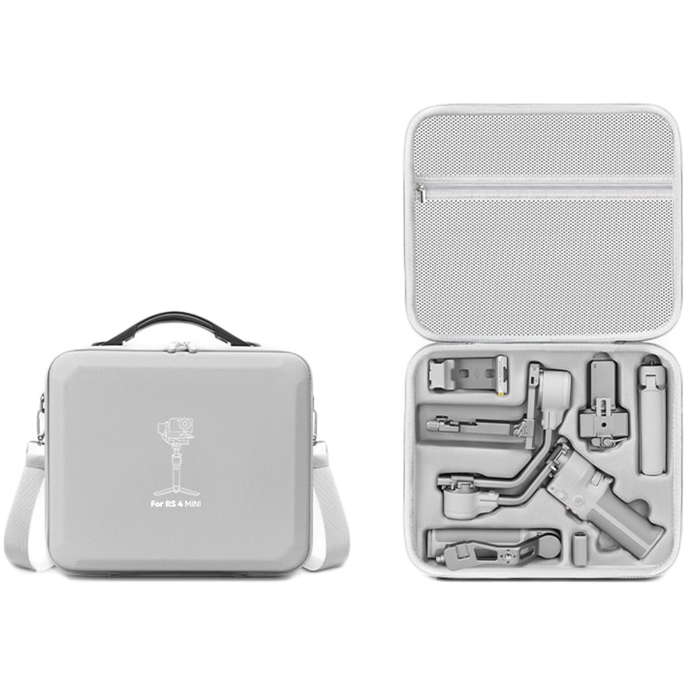 Carrying Case for DJI RS 4 Mini Gimbal Stabilizer, Portable PU Hard ...