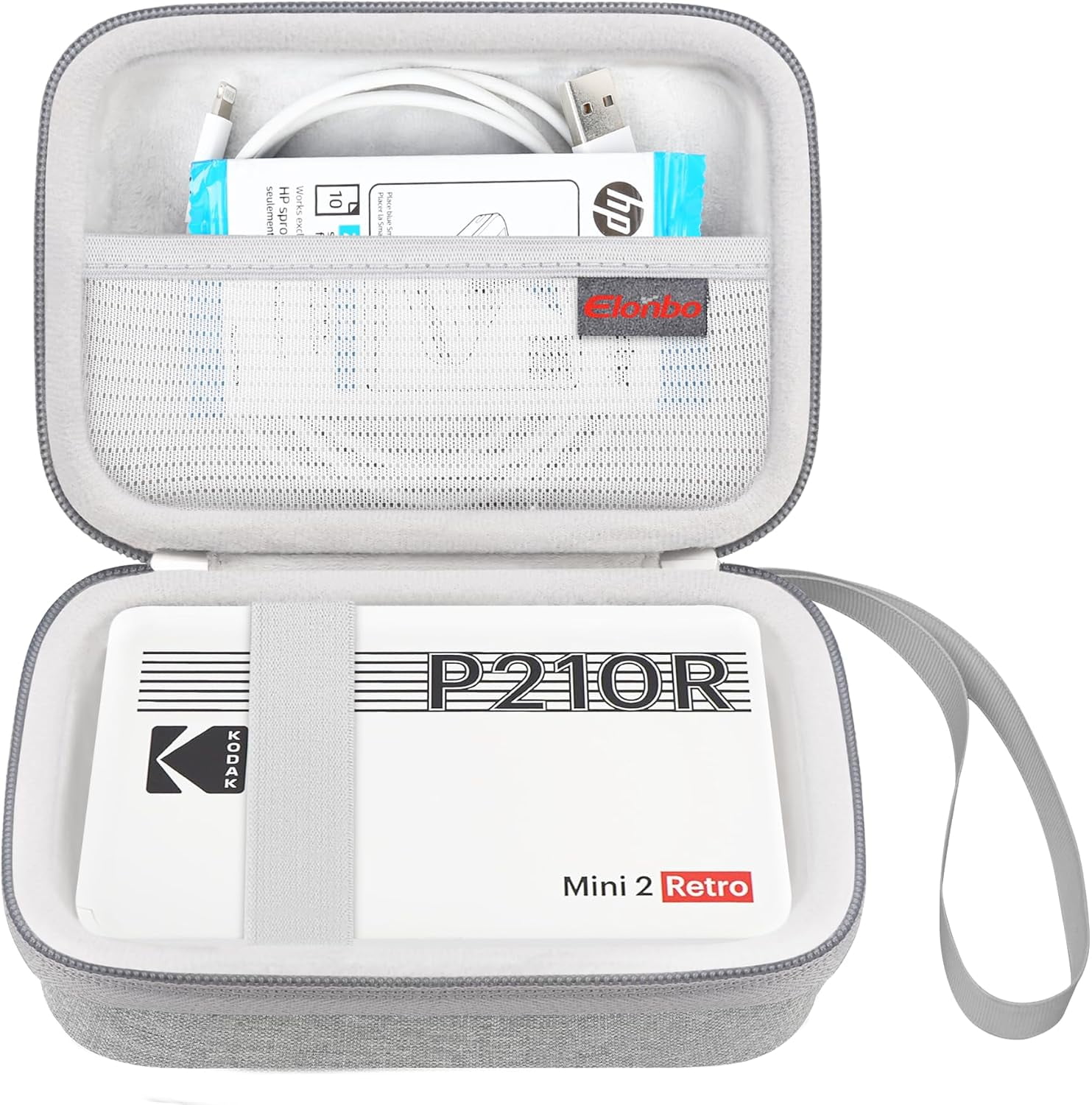 Carrying Case for KODAK Mini 2 Retro 4PASS Portable Photo Printer, Mini ...