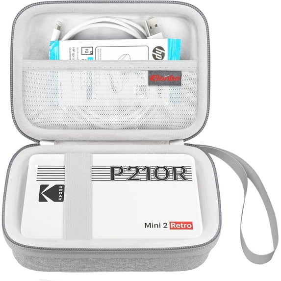 Carrying Case for KODAK Mini 2 Retro 4PASS Portable Photo Printer, Mini ...