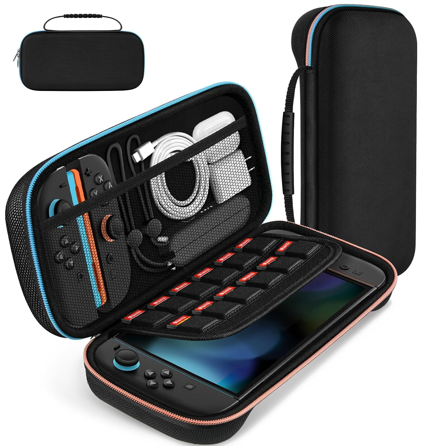 Carrying Case for Nintendo Switch 2 Model(2025), Portable Hard Shell ...
