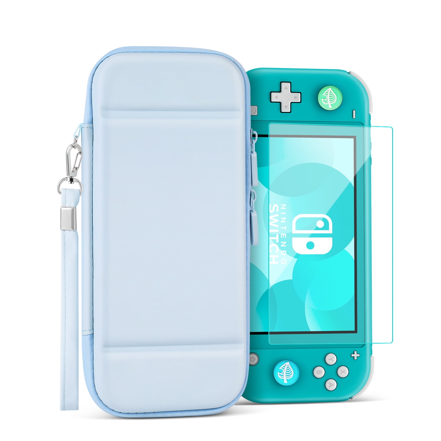 Carrying Case for Nintendo Switch Lite, Light Blue - Kawaii Cute ...