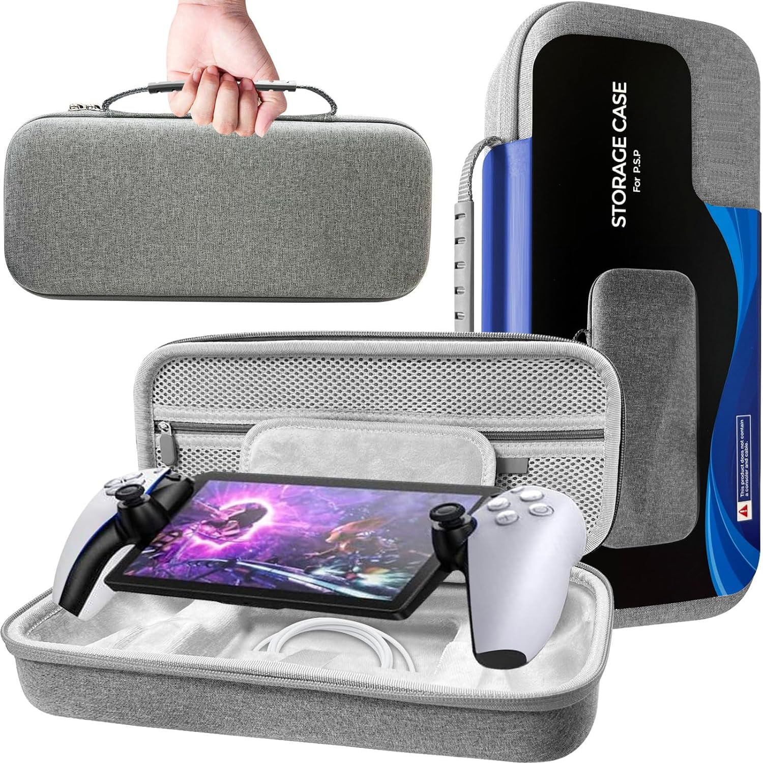 Carrying Case for Playstation Portal Remote Player, Hard PS Portal Case ... Carrying Case for Playstation Portal Remote Player, Hard PS Portal Case ...
