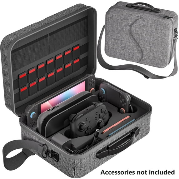 Carrying Case for Switch 2, Portable Travel Storage Protective Case for ...