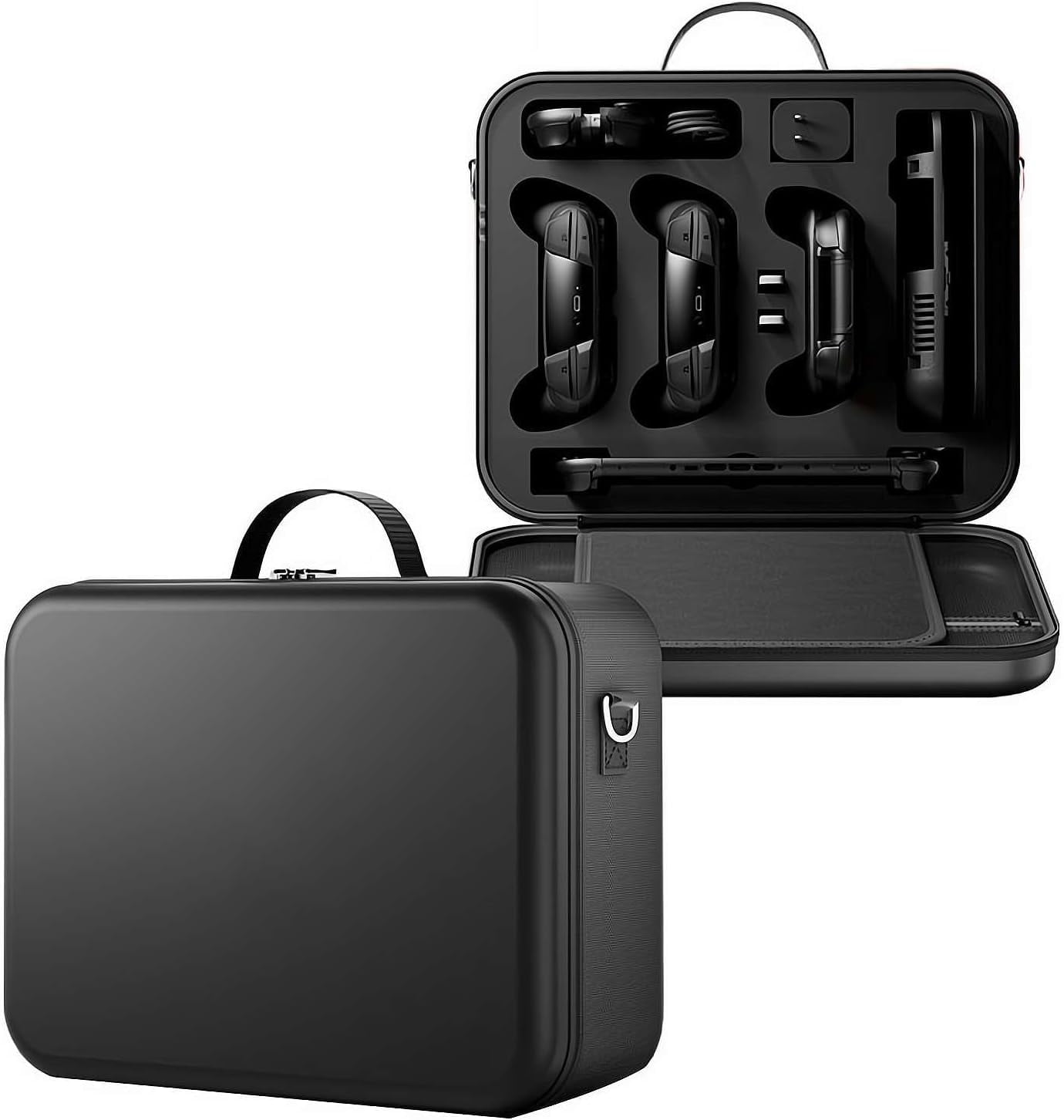 Carrying Case for Switch 2, All in one Waterproof Travel Storage Bag ...