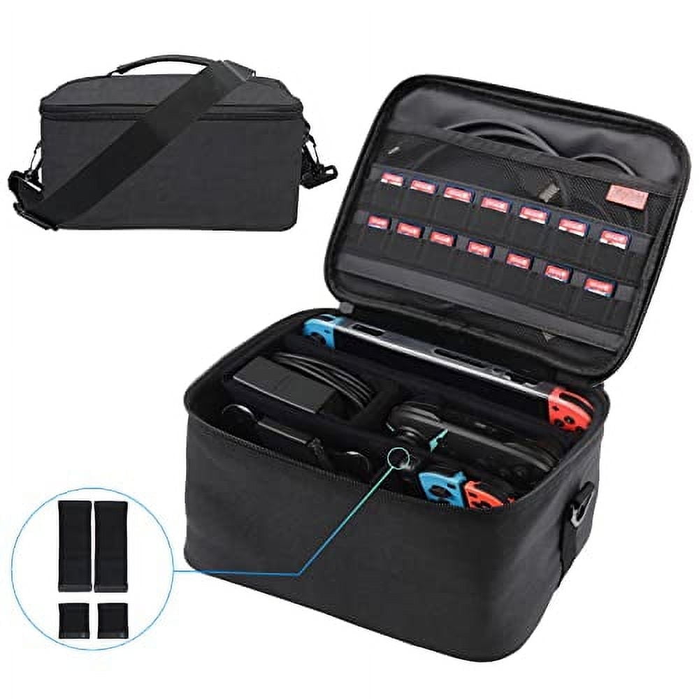 Carrying Case, Switch Case Travel，Portable Nylon Travel Case Storage ...