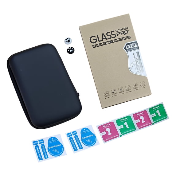 Carrying Case & Temper Film Set for R35S RGB20S Protective Hard Shells ...