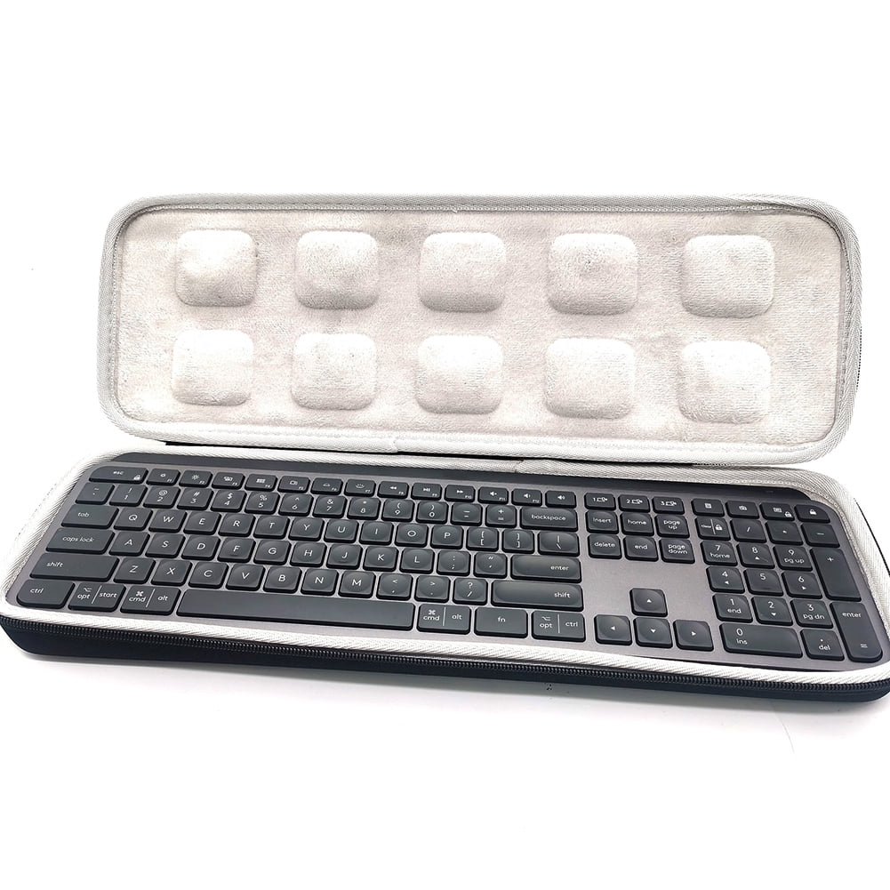 Carrying Case for MX Keys Wireless Keyboard Hard Shell Storage Bag ...