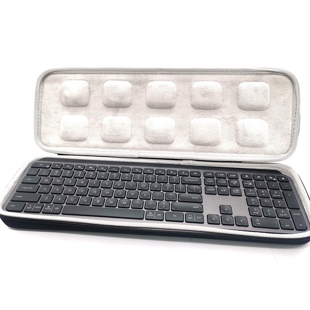 Carrying Case for MX Keys Wireless Keyboard Hard Shell Storage Bag ...