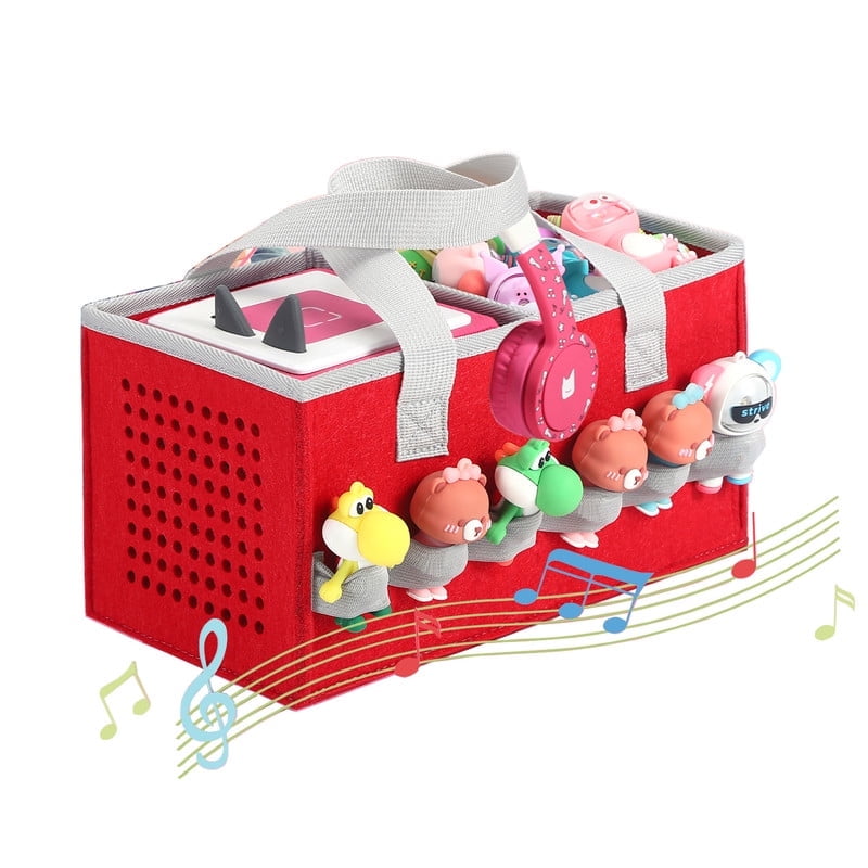 Carrying case for Toniebox Audio Player and Figurines Starter Set,Felt ...