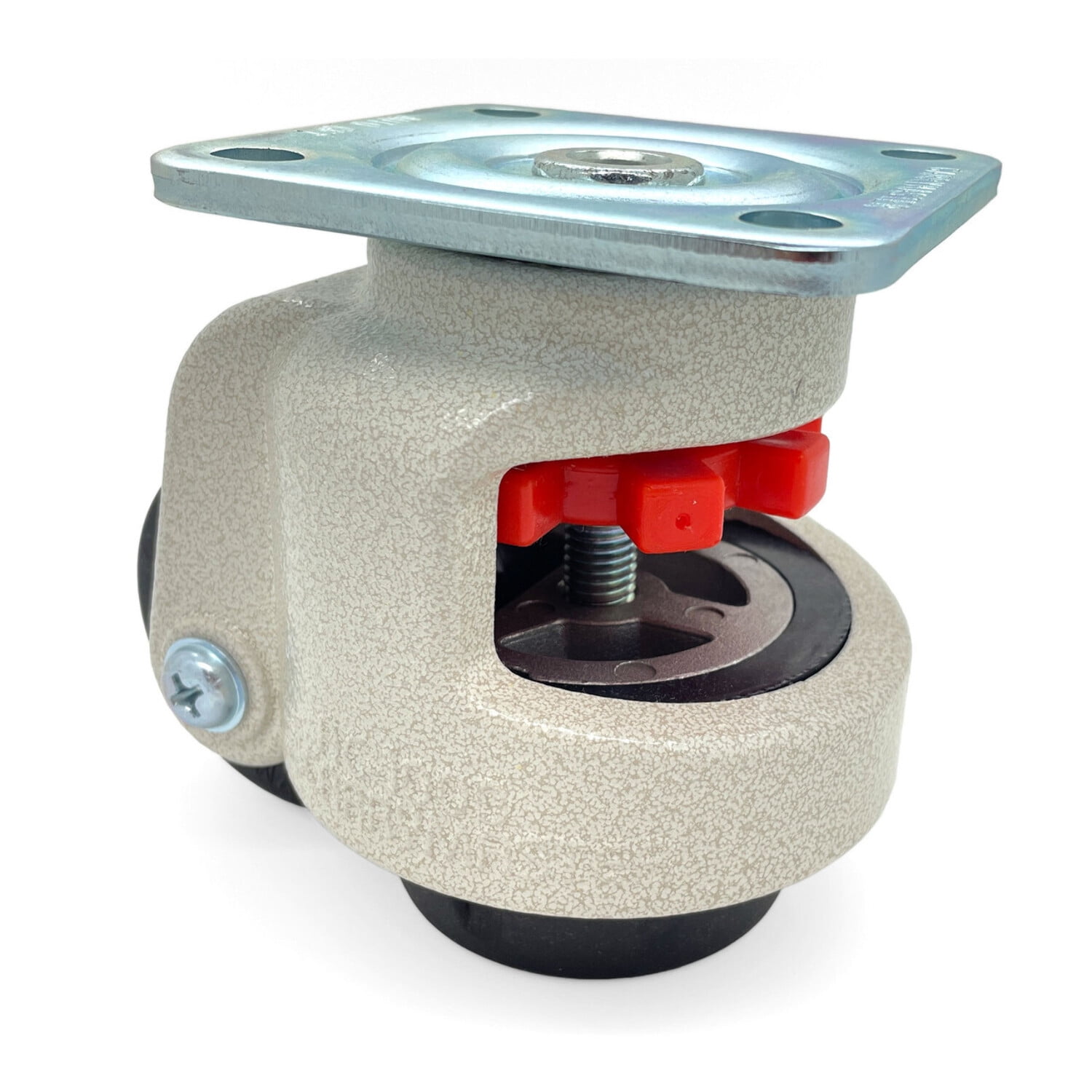 Carrymaster AC-1000F Light Medium Duty Flange Leveling Caster - Walmart.com