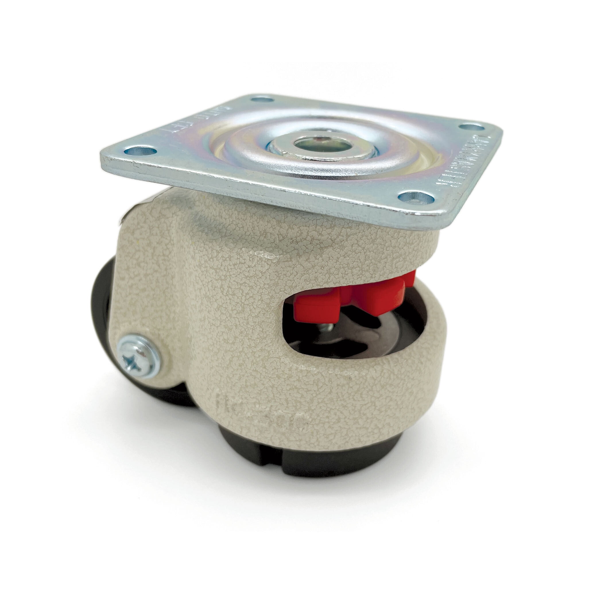 Carrymaster AC-300F Light Medium Duty Flange Leveling Caster - Walmart.com