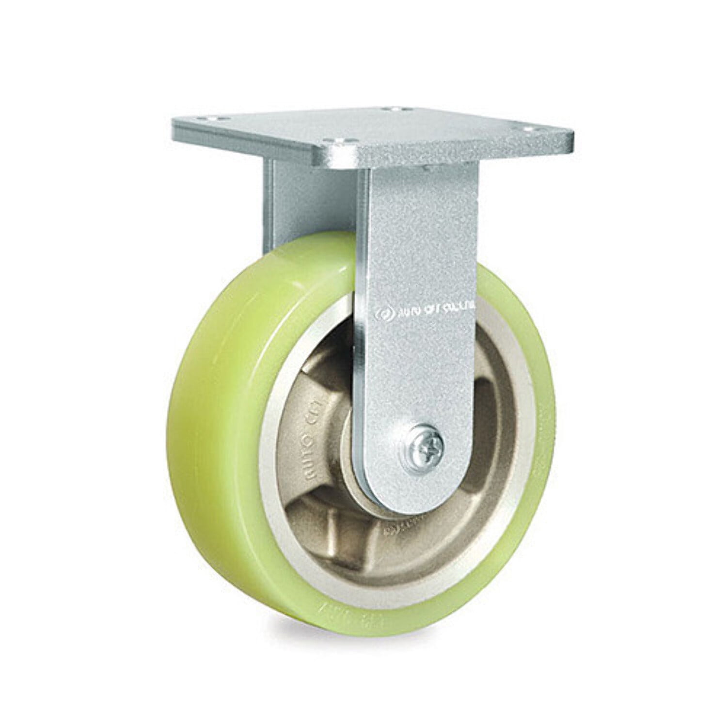 Carrymaster ACMU-125RF Medium-Duty Rigid Flange Non-Leveling Caster ...