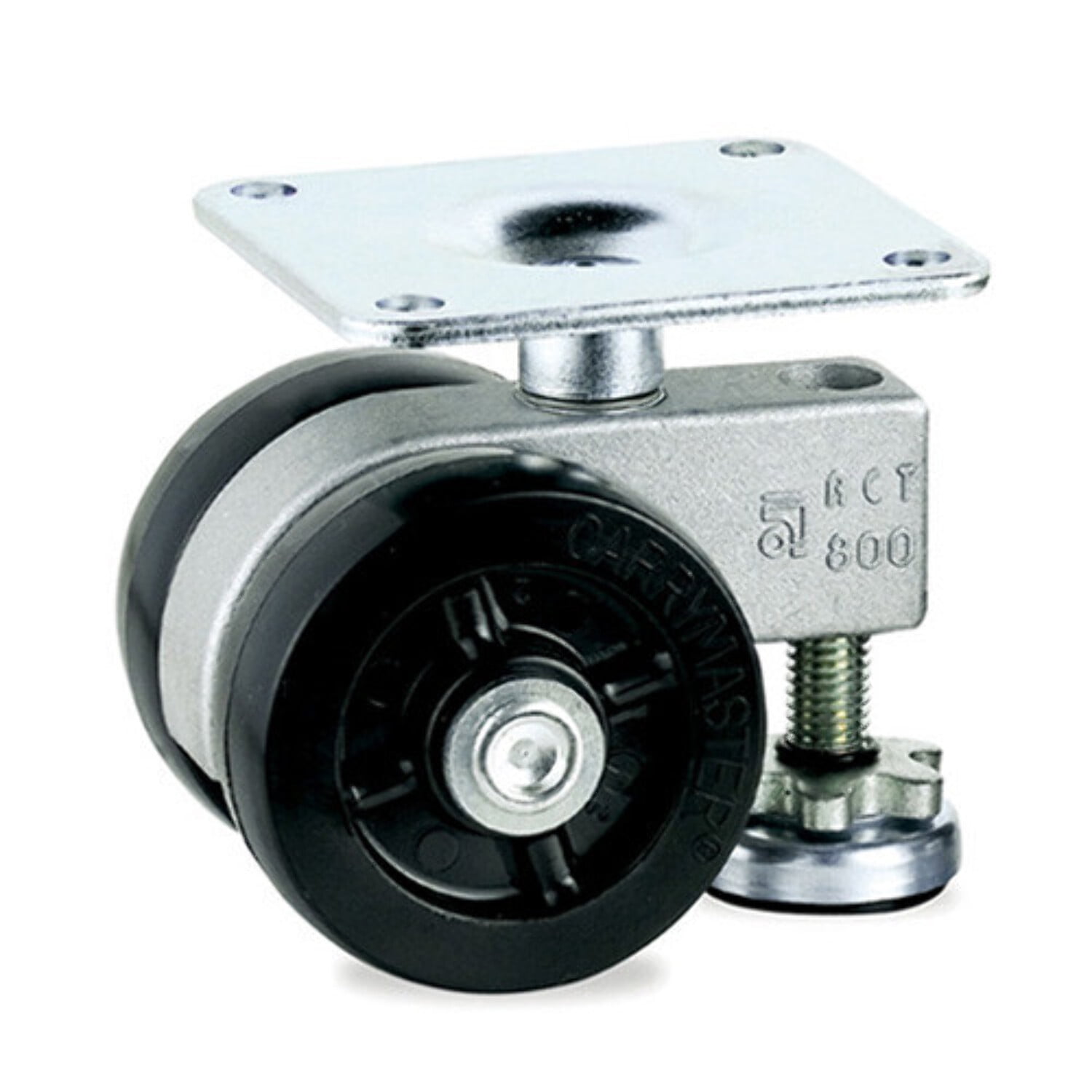 Carrymaster ACT-800F Medium-Duty Flange Leveling Caster - Walmart.com