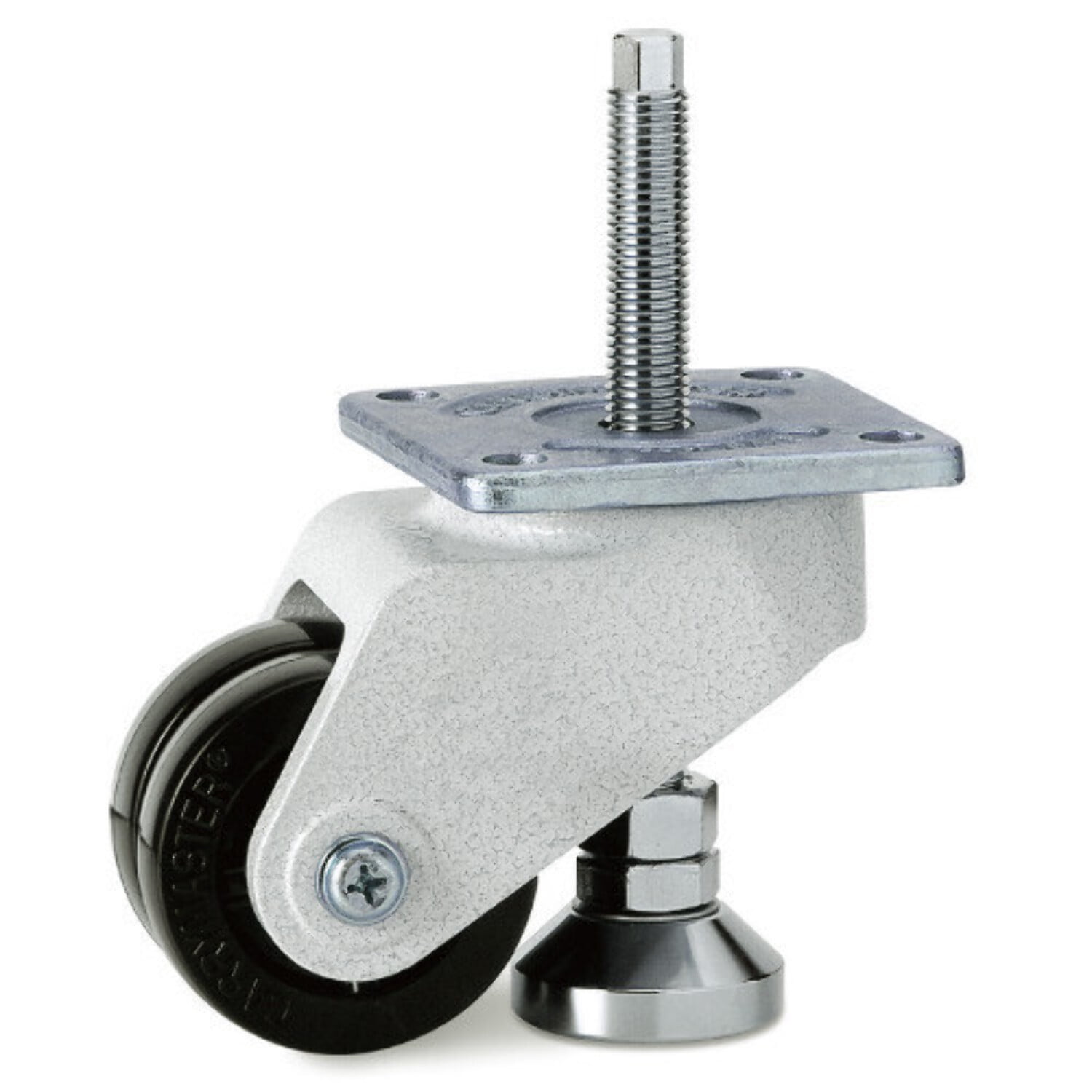 Carrymaster ALCT-1000F Medium-Duty Flange Leveling Caster - Walmart.com