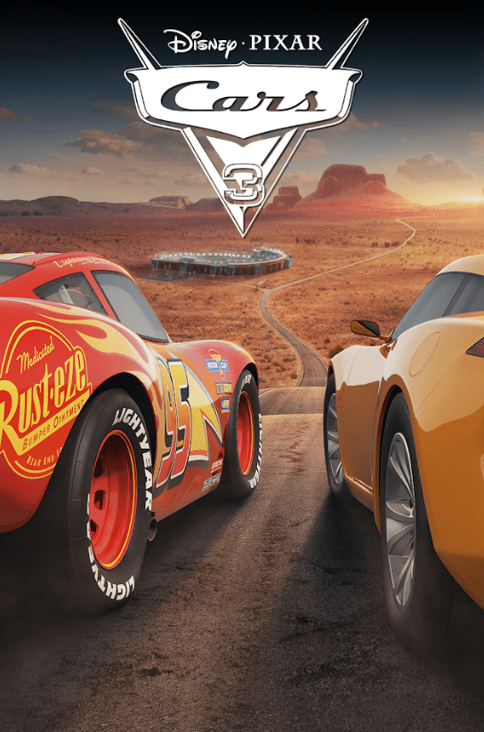Cars 3 2017 Poster 24x36 - Pixar Animated Racing Adventure Lightning ...