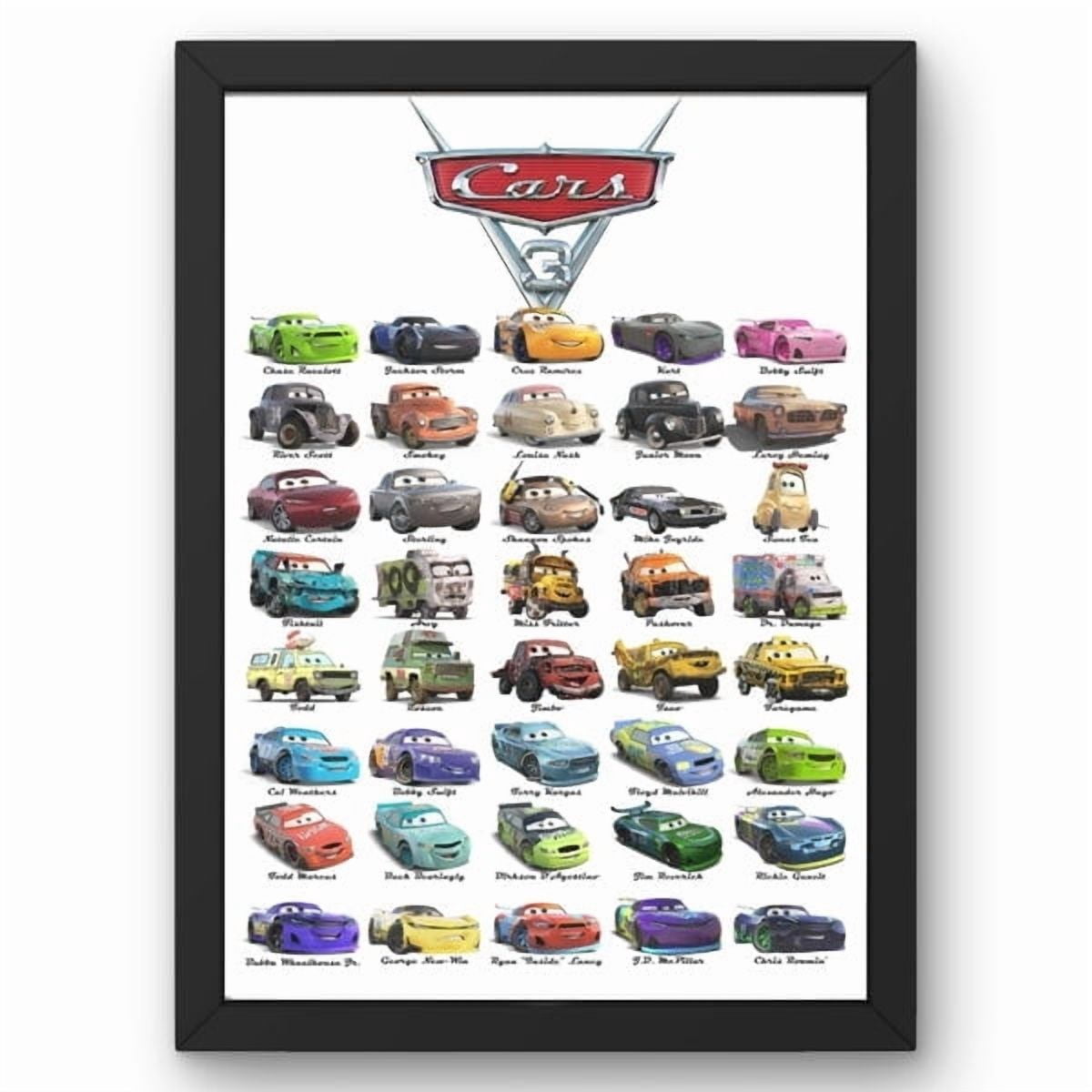 Cars 3 Cruz Ramirez Dinoco Poster Wall Art, Poster Home Decor, Poster ...