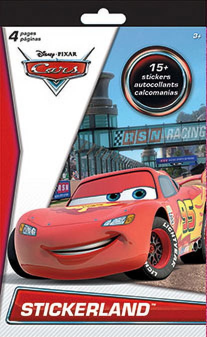 Cars 4 page Sticker pad - Walmart.com