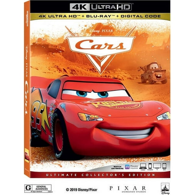 Cars (4K Ultra HD + Blu-ray + Digital Code) - Walmart.com