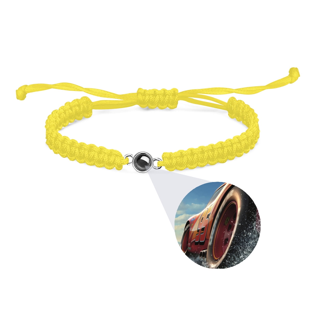Cars Bracelets Braided Projection Bracelets with Photos, Personalized ...
