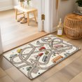 Cars Buses Washable Small Entryway Area Rugs 2'x3', Winding Roads ...