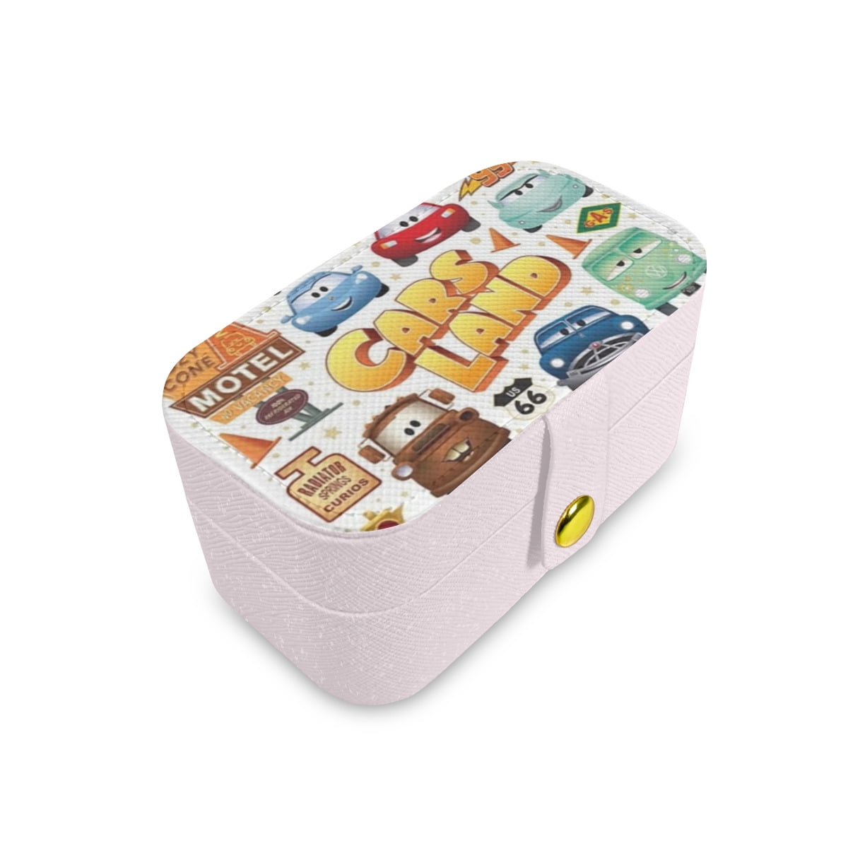 Cars Cartoon jewelry rack storage box, portable, multifunctional ...