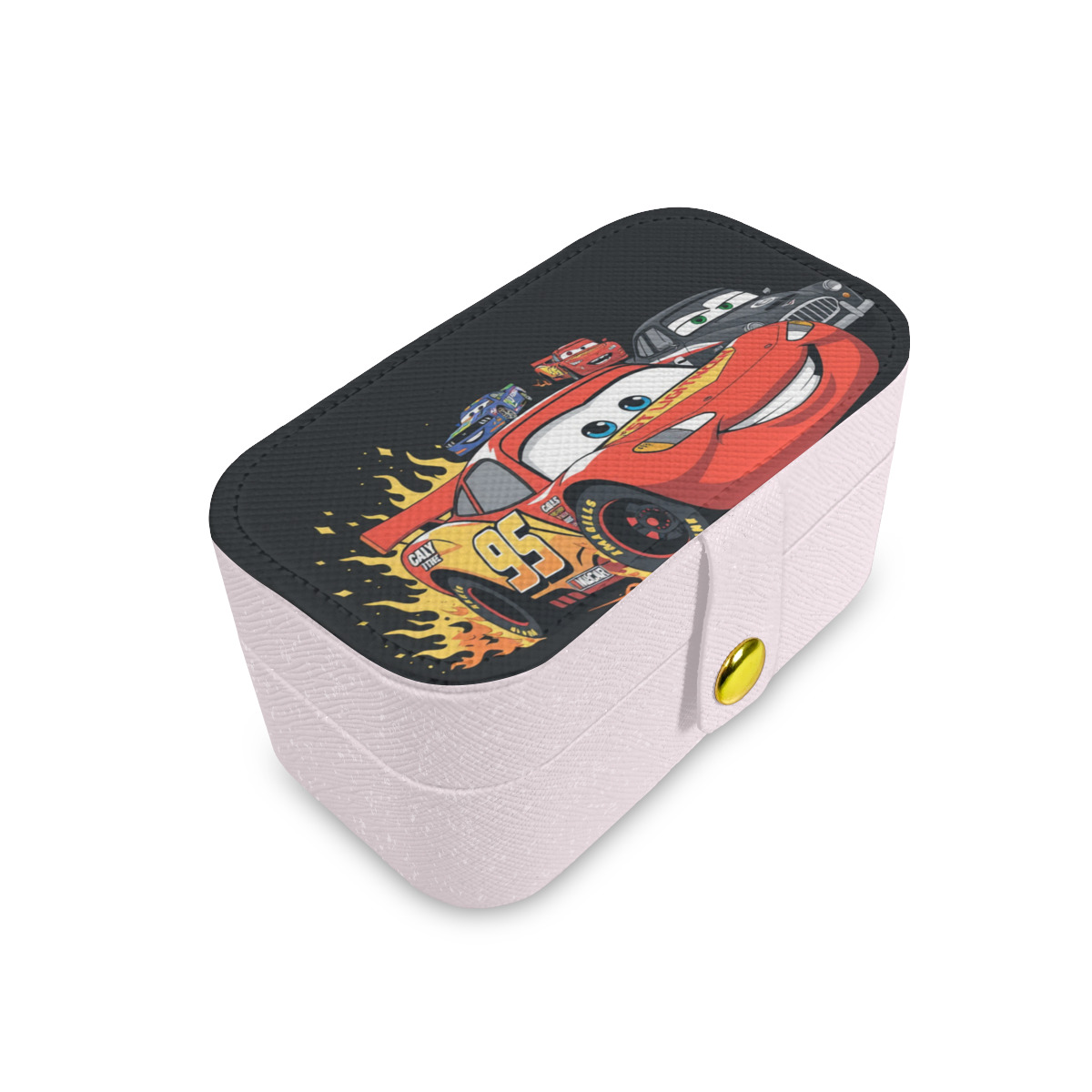 Cars Cartoon jewelry rack storage box, portable, multifunctional ...