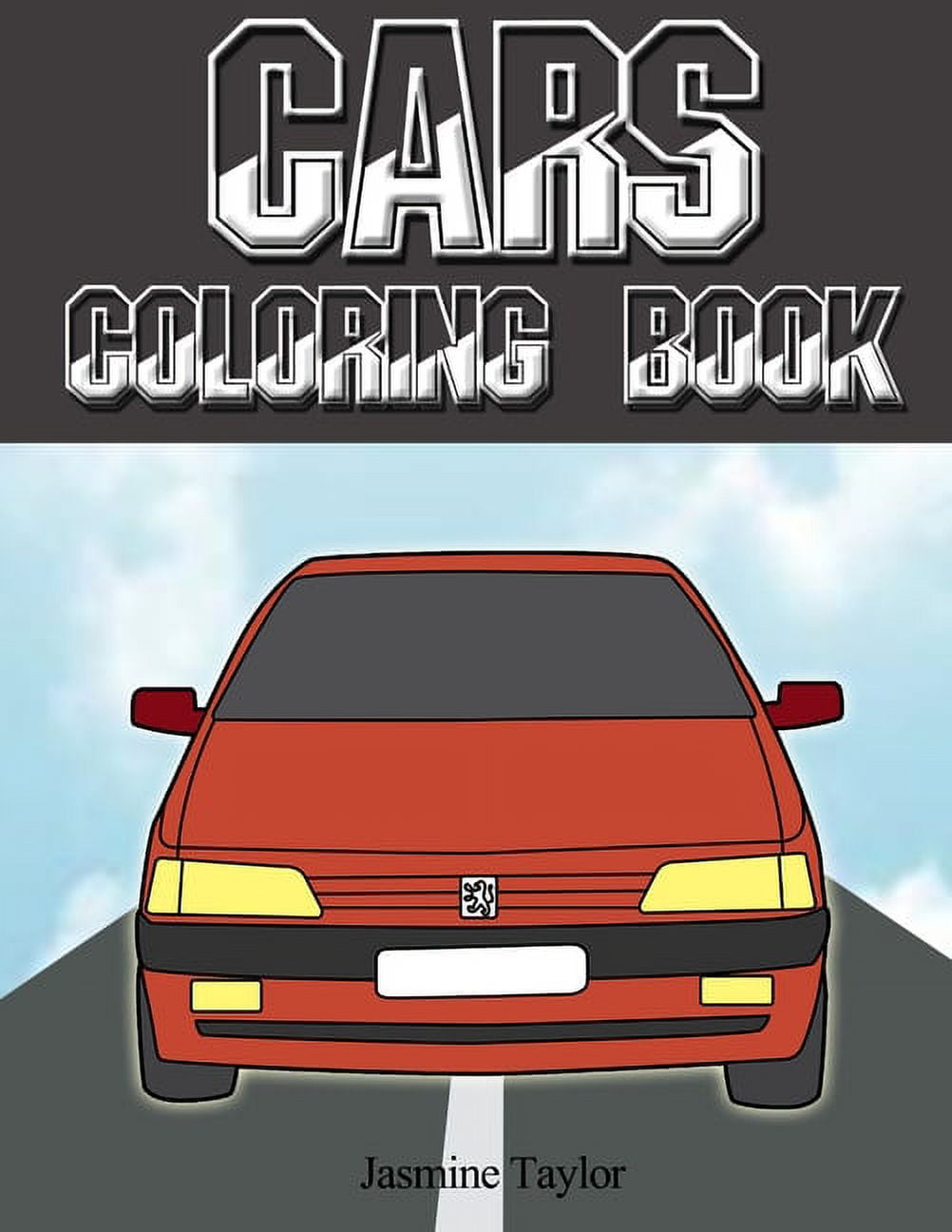 Cars Coloring Book, (Paperback) - Walmart.com
