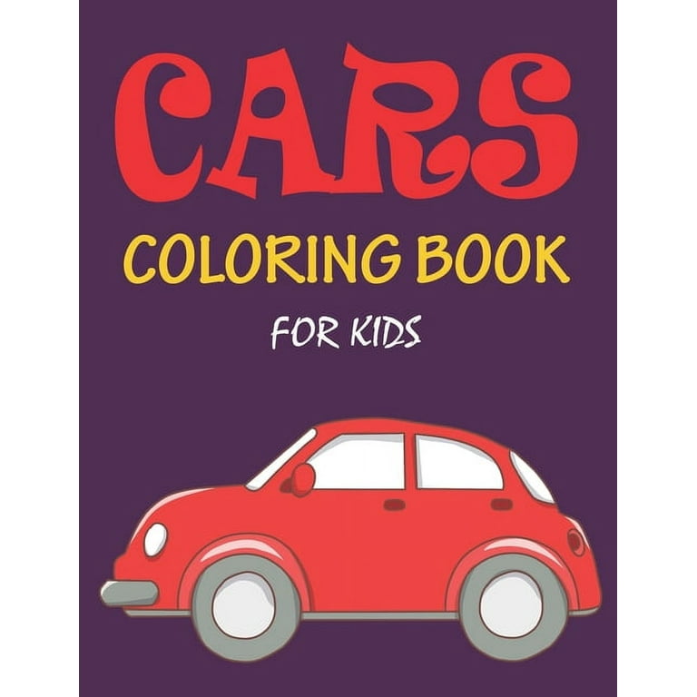 toddler car coloring sheet