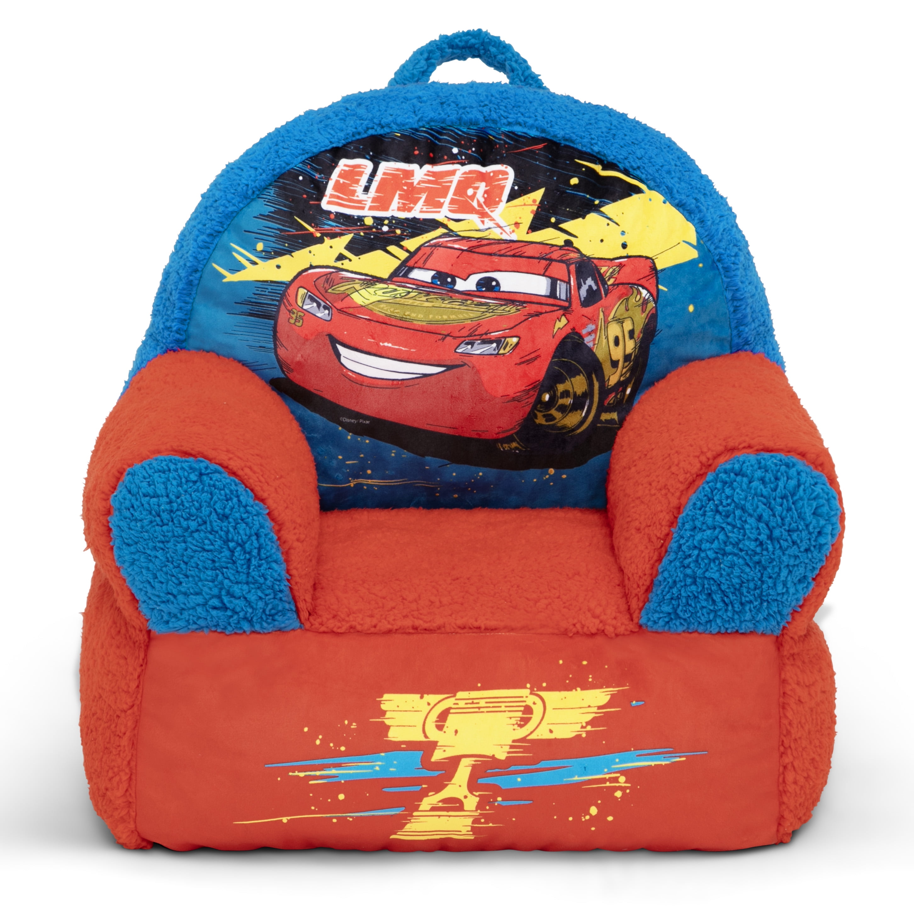 Cars Cozee Buddy Chair by Delta Children, Red - Walmart.com