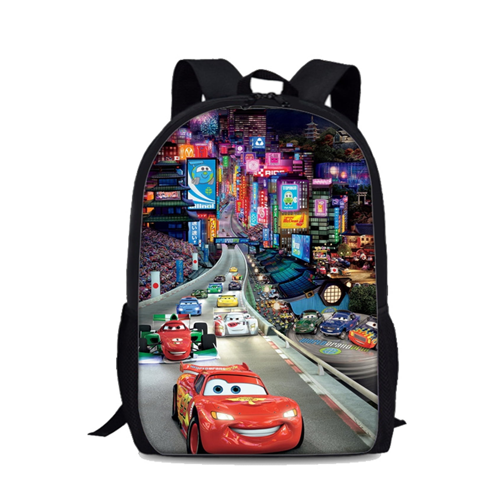 Cars Cute Backpack Back to Cartoon Bookbag for Student-Lightning ...