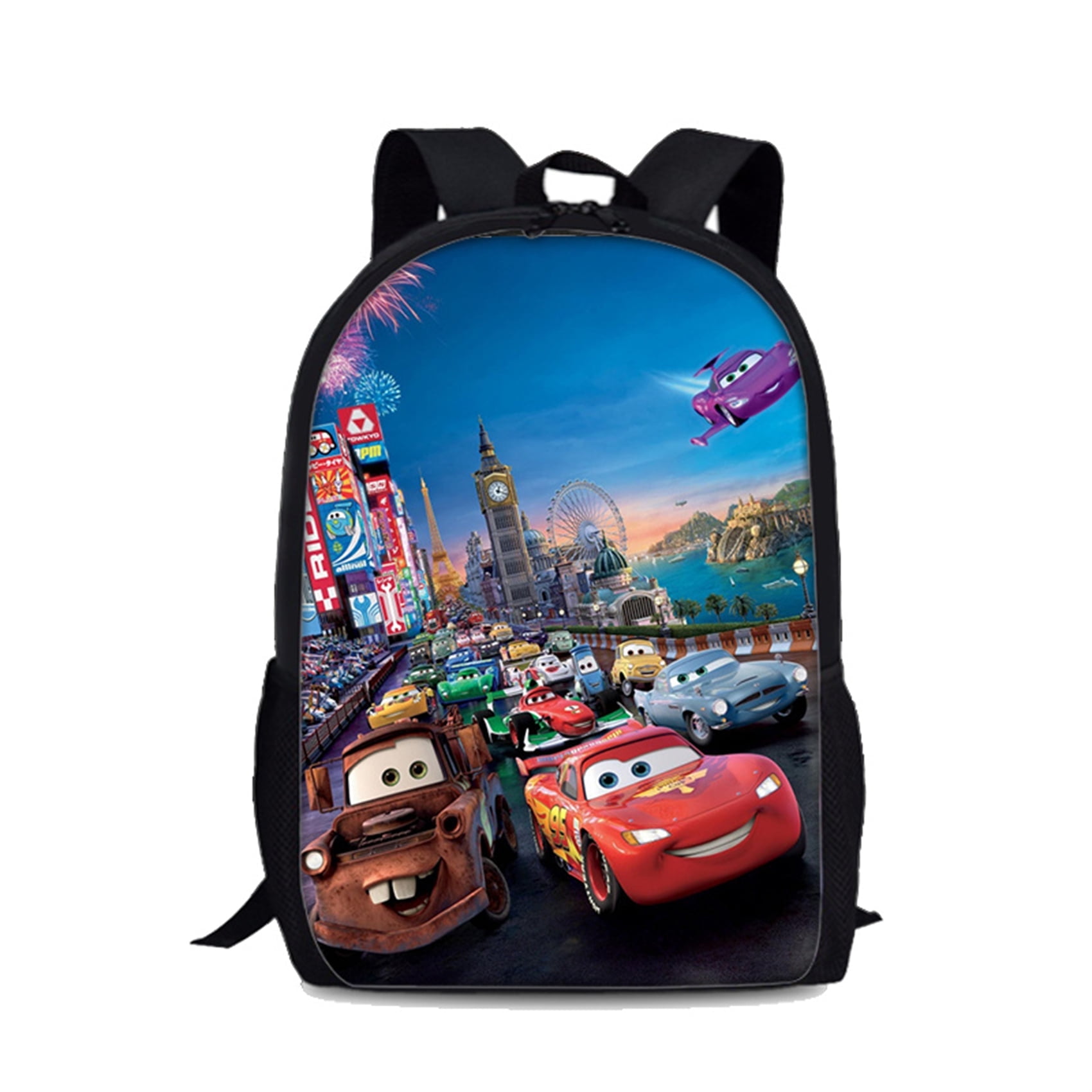 Cars Cute Backpack Back to Cartoon Bookbag for Student-Lightning ...