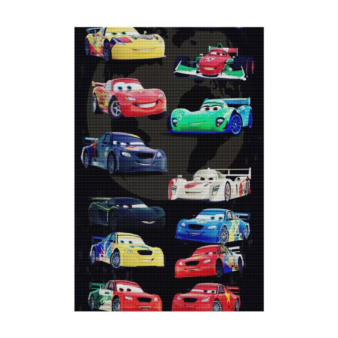 Cars Diamond Painting Kits Cute Race Car 5d Diamond Painting Kits Home ...