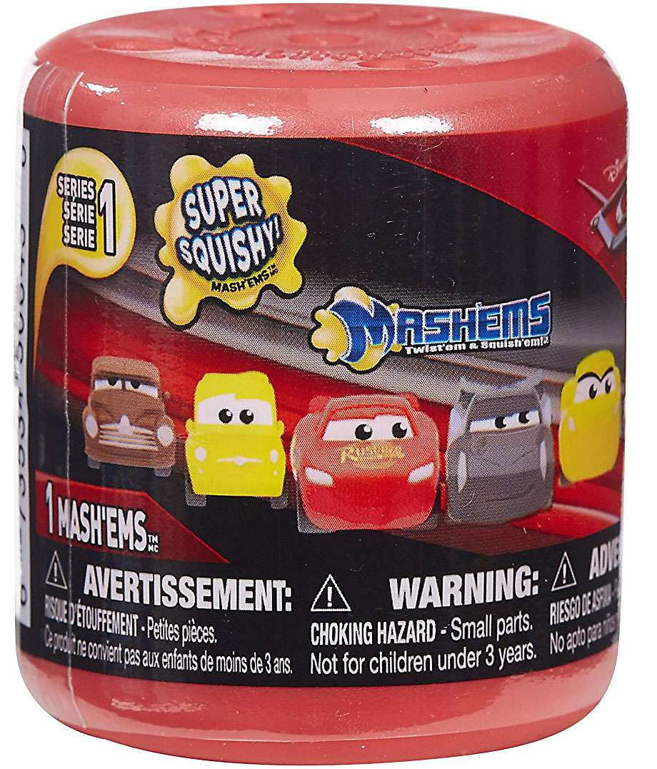 Disney Pixar Cars 3 Mash'ems Toys, Collectible Squishy Figures for Kids ...