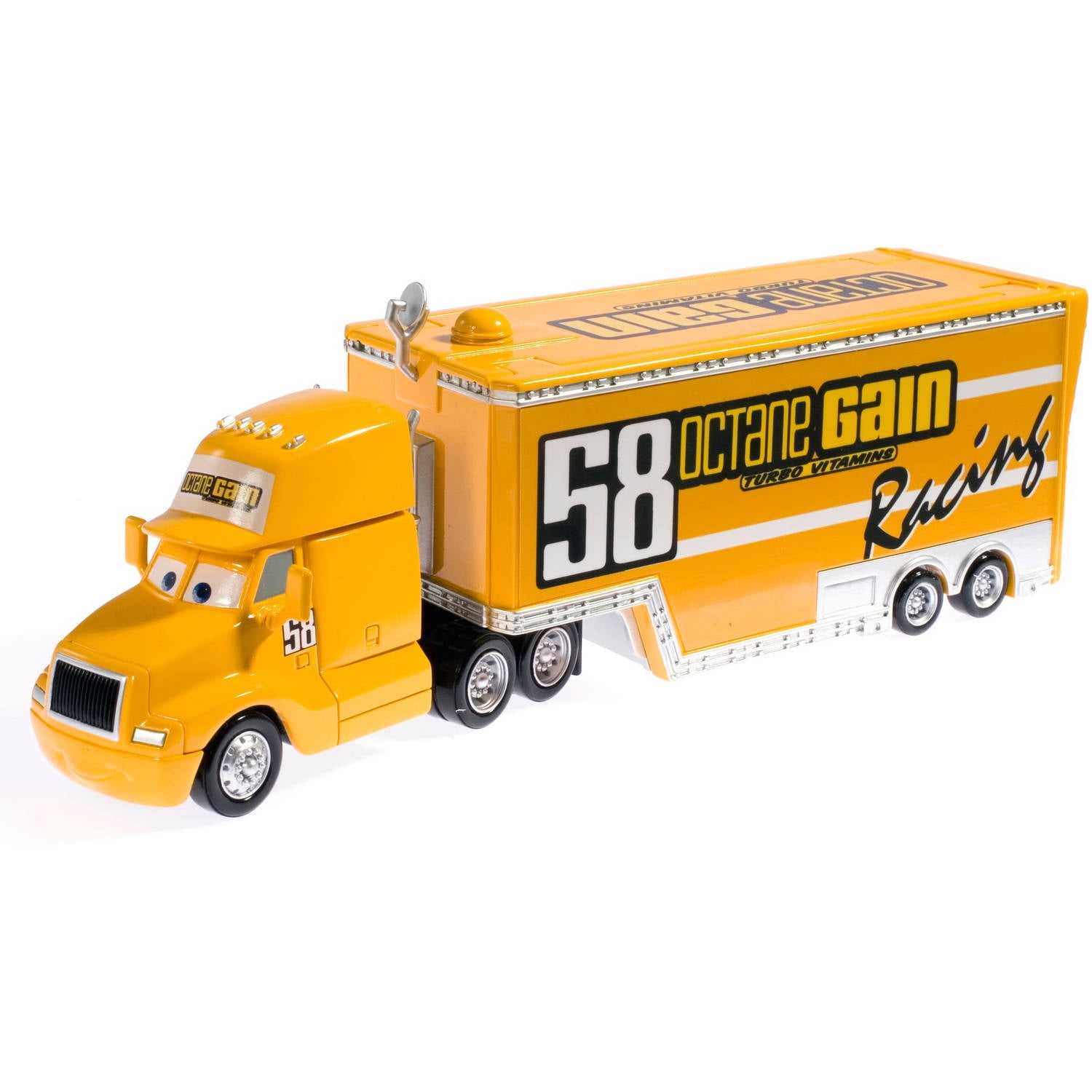 Disney Pixar Cars Mack Trailer Die-Cast Octane Gain Hauler Collectible ...