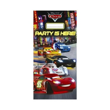 Disney Cars 3 Lightning McQueen Party Race Decorations - Jointed Letter ...