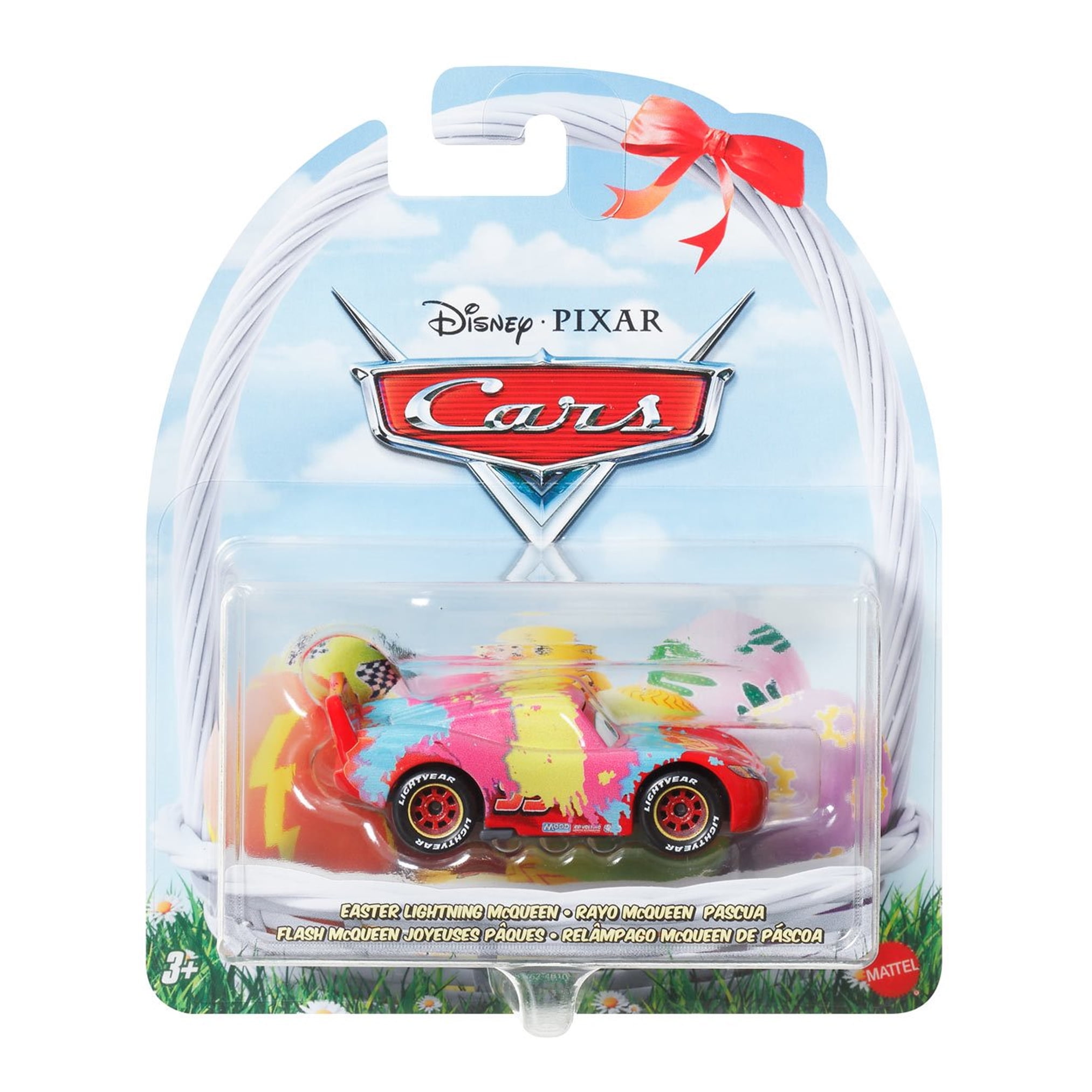 Cars Disney Pixar, Lightning Mcqueen Easter Edition Play Vehicle, 1.55 ...