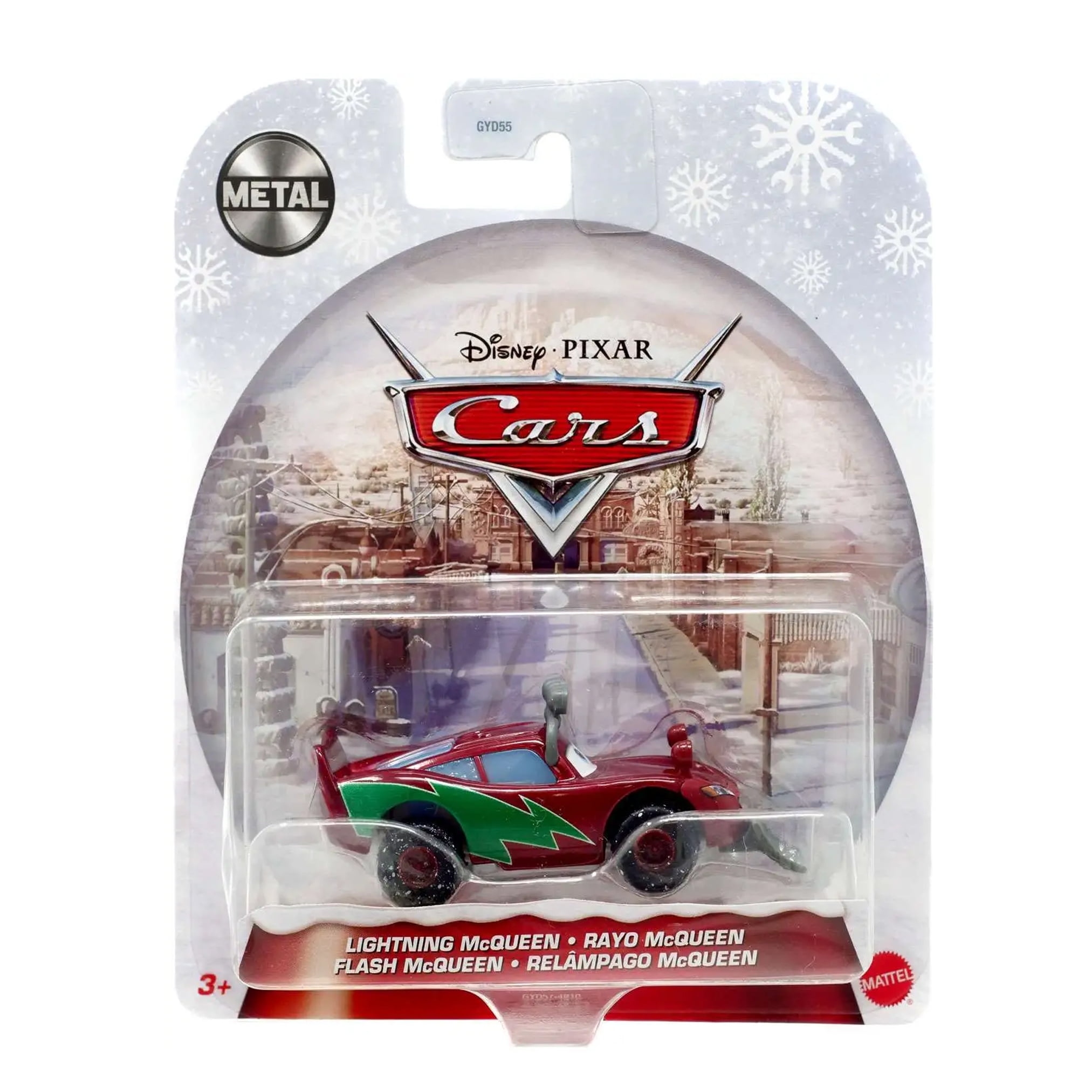 Cars Disney Pixar, Lightning Mcqueen Winter Metal Edition Play Vehicle ...