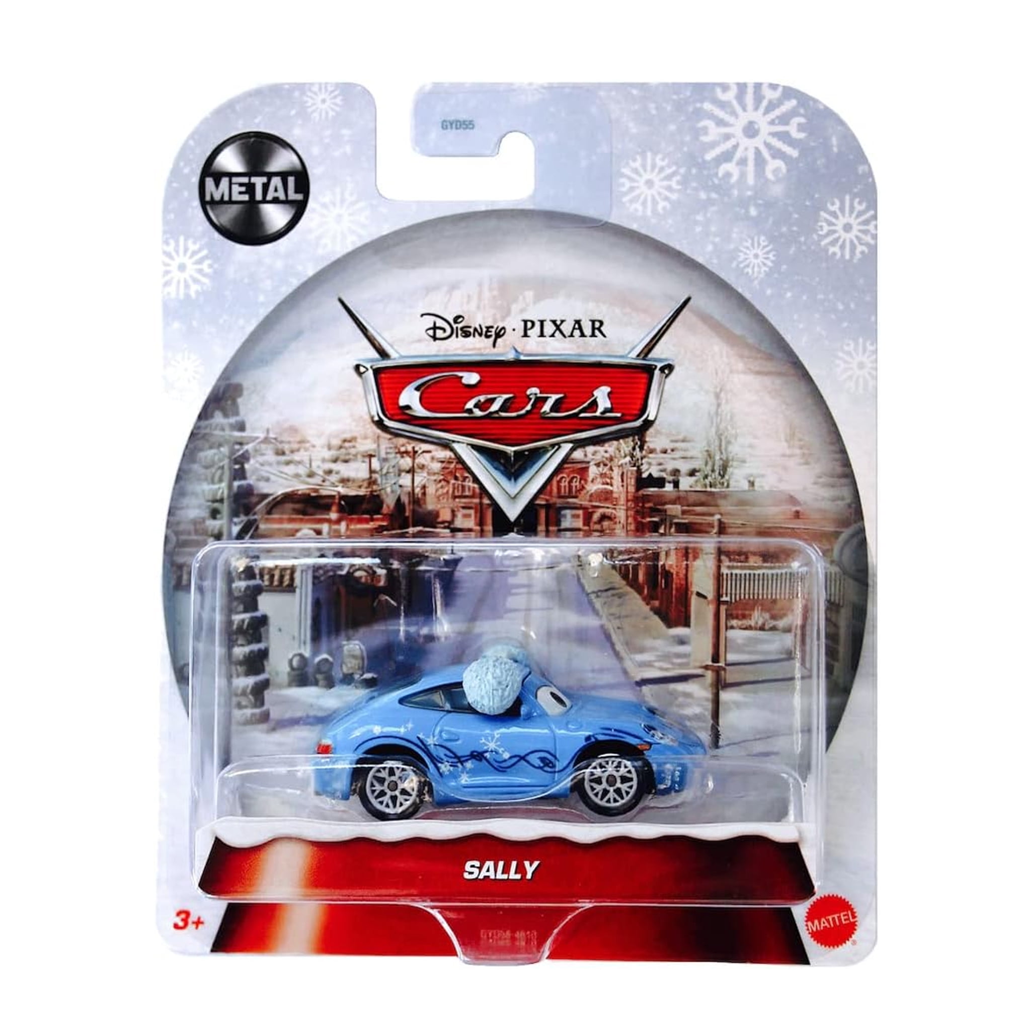 Cars Disney Pixar, Sally Winter Metal Edition Play Vehicle, 1.55 Scale ...