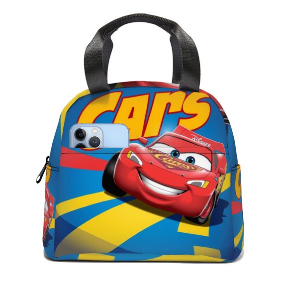 Cars Insulated Lunch Box Unisex Reusable Lunch Box Portable Thermal ...