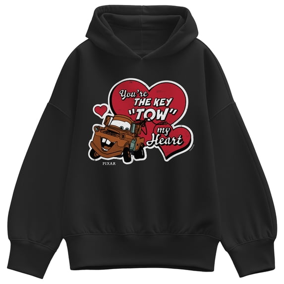 Cars - Key Tow My Heart - Women's Oversized Fleece Hoodie Sweatshirt ...