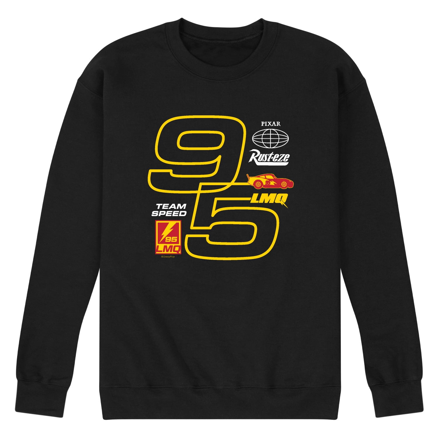 Cars - Lightning McQueen 95 Racing Jersey - Men's Crew Fleece ...